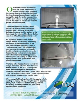 Debunking the Superiority Myth of the Cone-Bottom Underdrain Adsorber ...