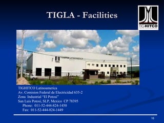 TIGHITCO Presentation | PPT