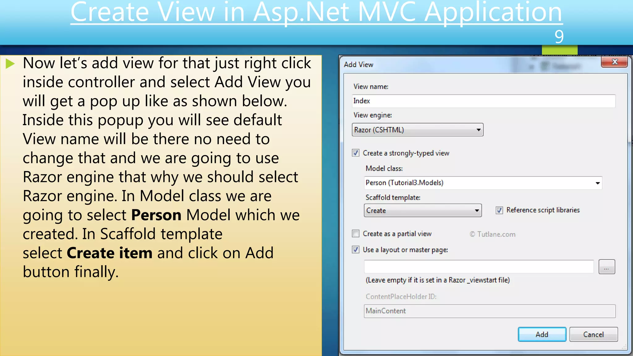 Tightly coupled view (model bounded view) | PPT