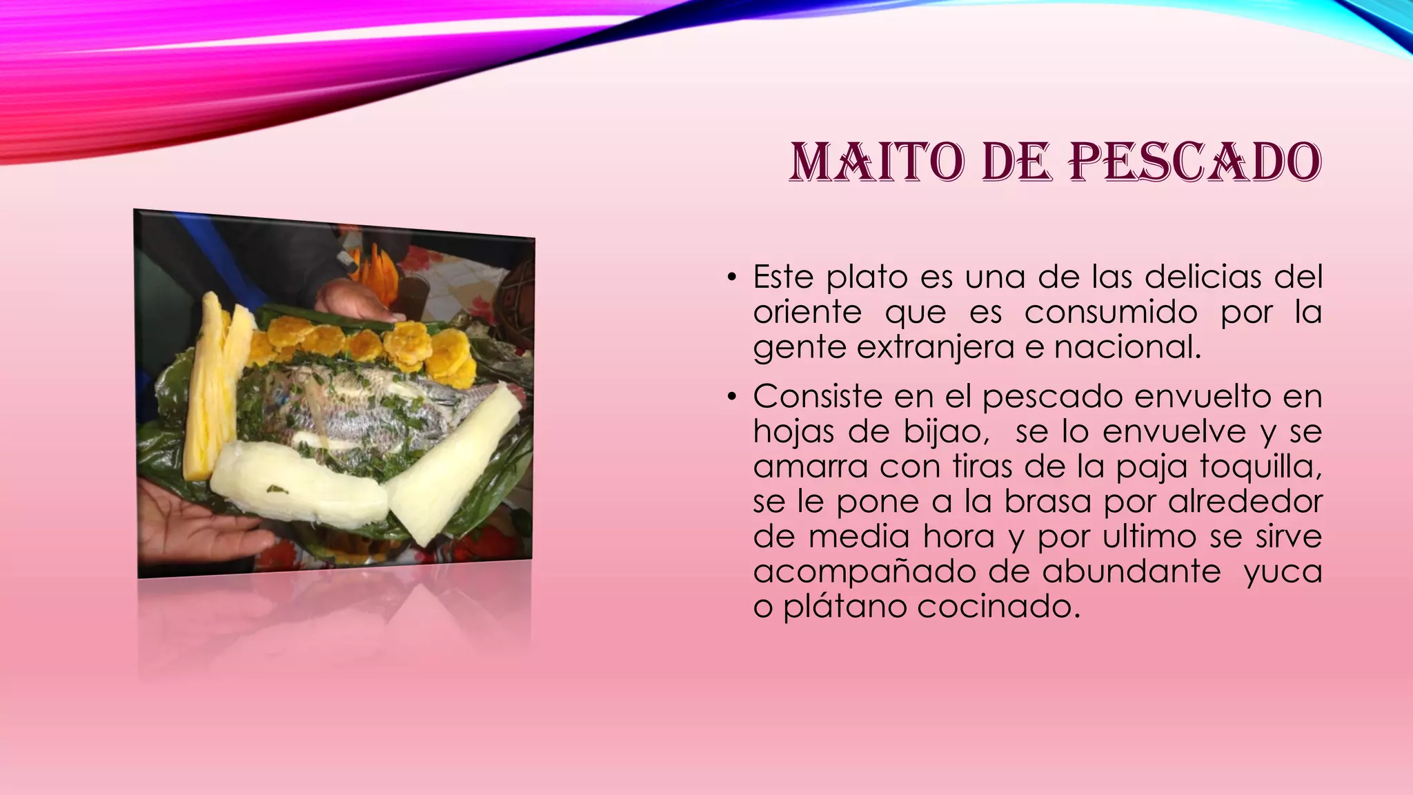 PLATOS TÍPICOS DEL ORIENTE ECUATORIANO | PDF