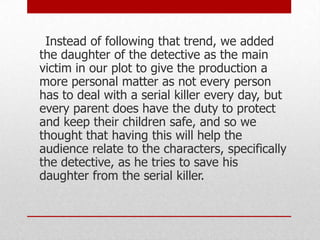 Tig opening sequence evaluation powerpoint | PPT