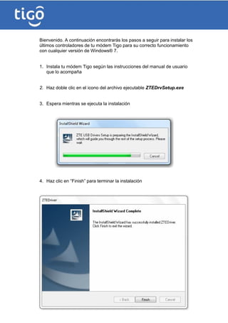 Tigo Usb Modem Zte Win 7 | PDF