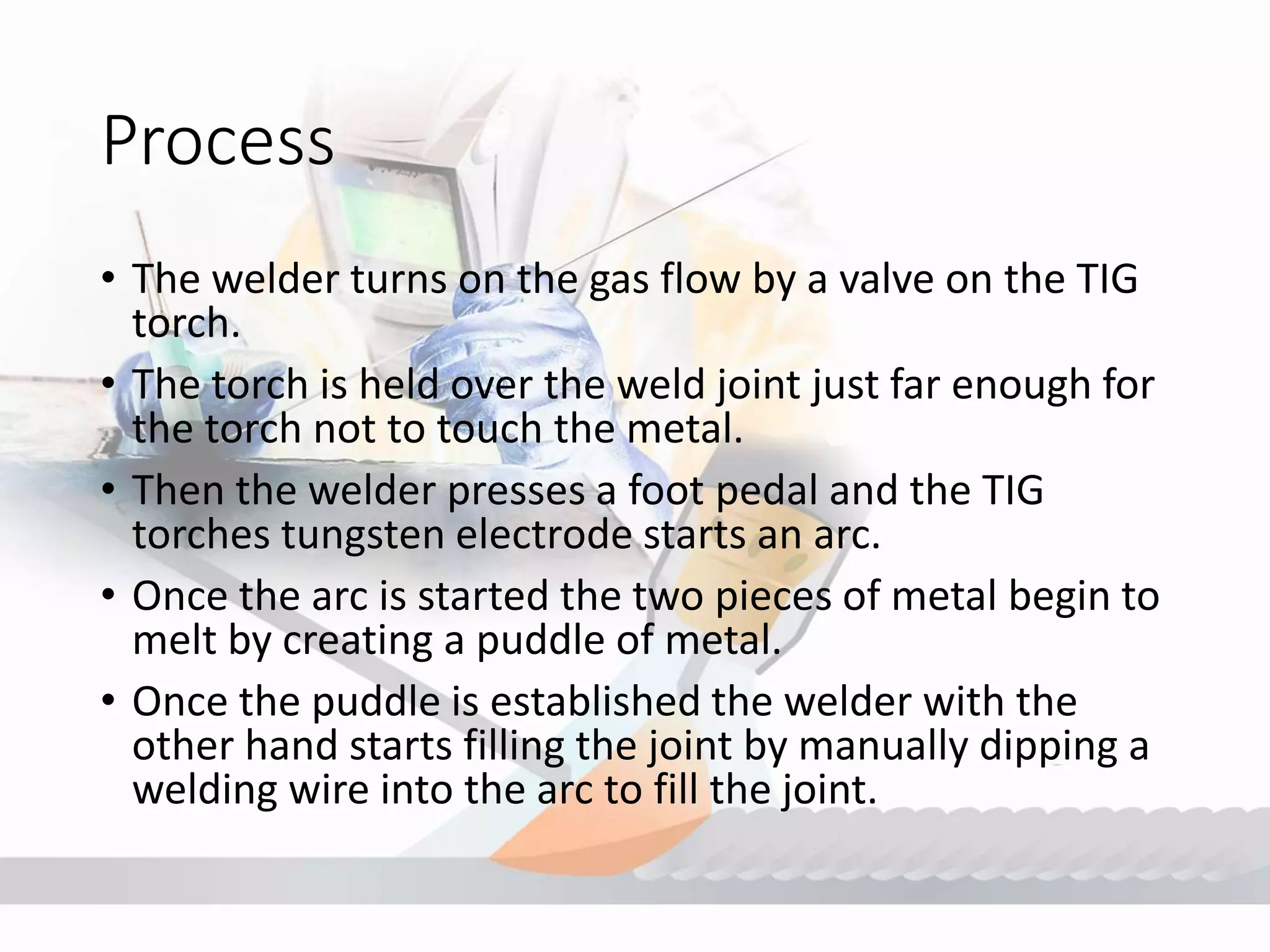 Tig welding | PPTX