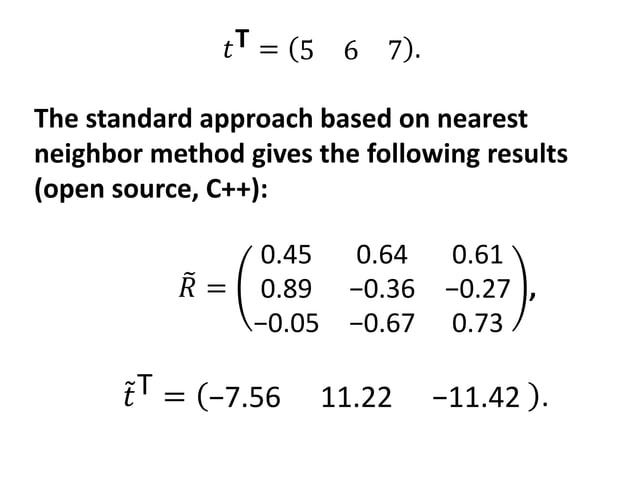 Dmitrii Tihonkih - The Iterative Closest Points Algorithm and Affine ... Dmitrii Tihonkih - The Iterative Closest Points Algorithm and Affine ...