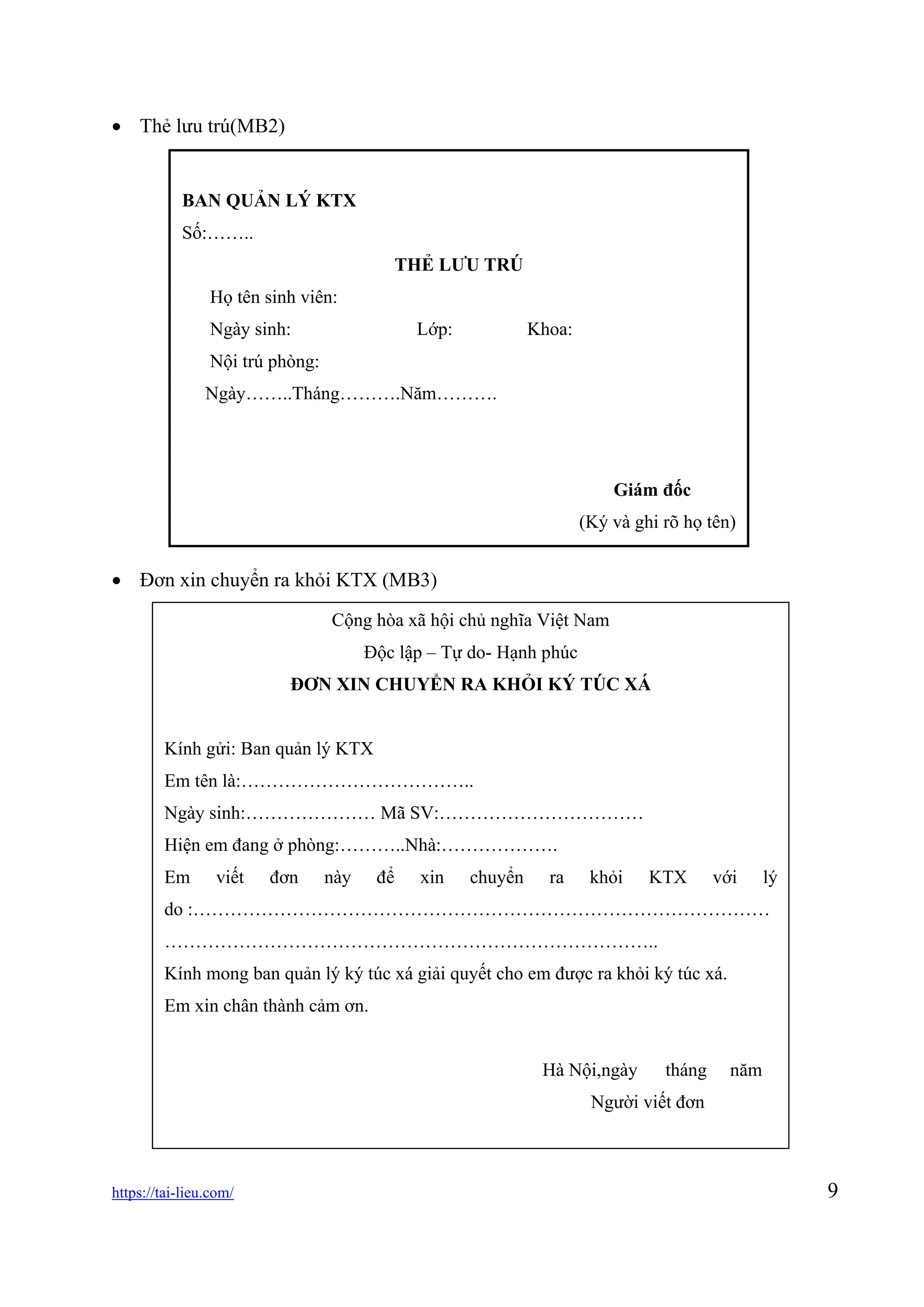 Đề tài Hệ thống quản lý ký túc xá đại học | PDF