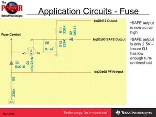 Bq20z80 vs bq20z70 vs bq20z90 Hardware Platforms | PPT