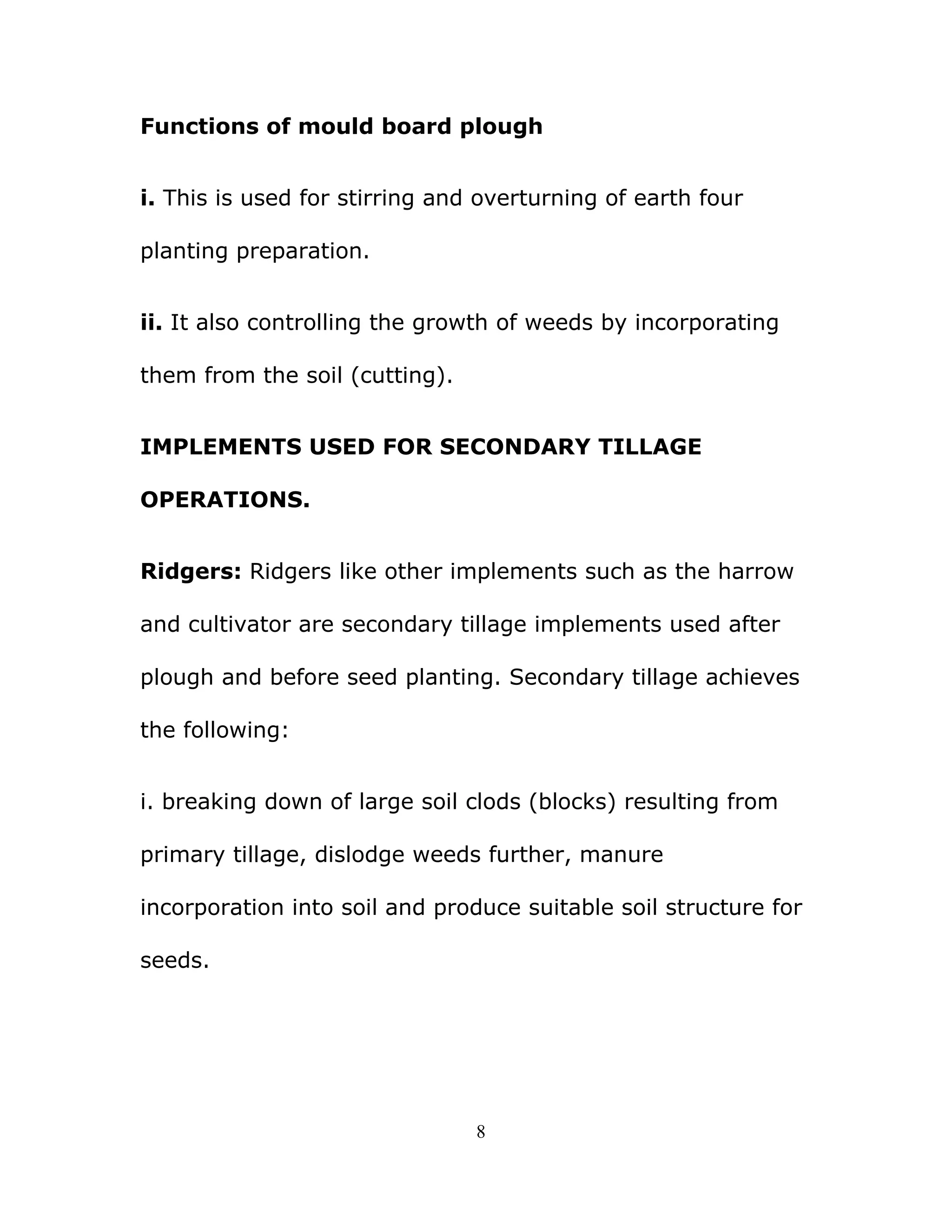 Tillage | DOC