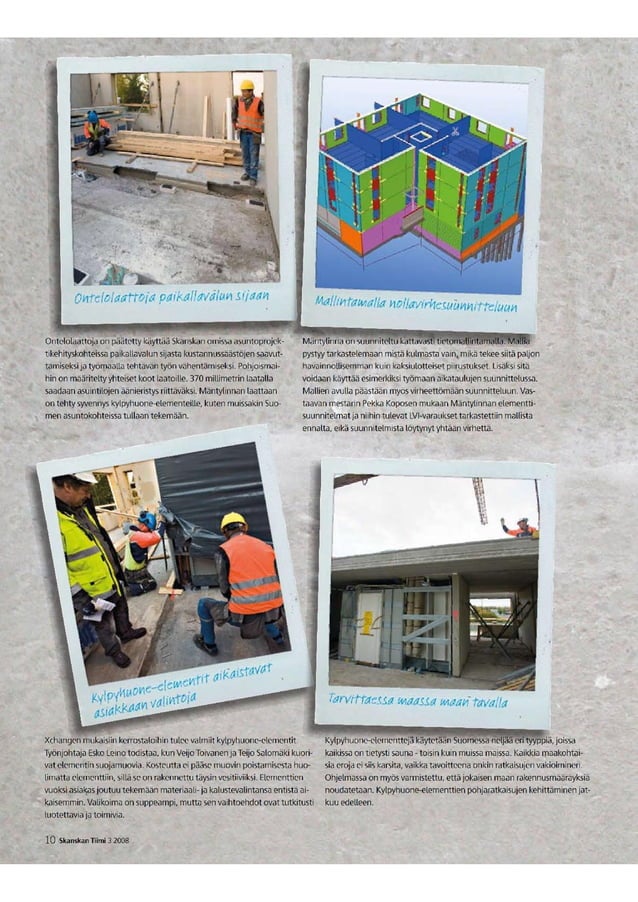 Tiimi 03/2008 Skanska Xchange artikkelit | PDF