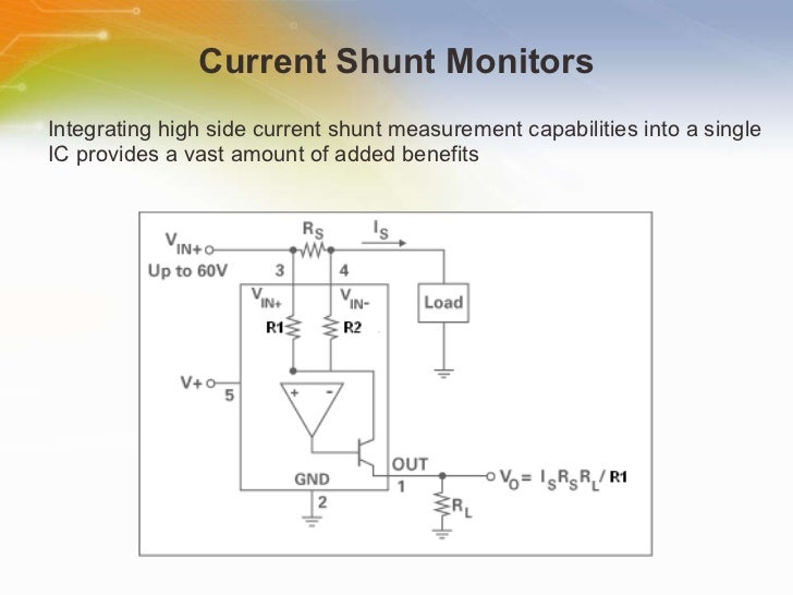 Current Shunt Monitor Ic at Audrey Stier blog