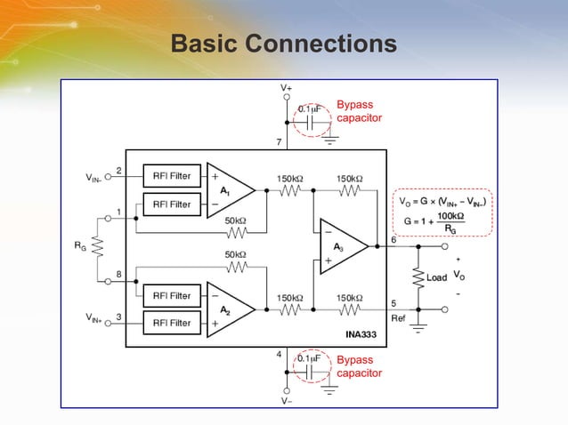 INA333 - Zero Drift Instrumentation Amplifier | PPT