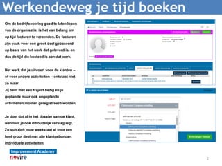 Tijd registreren zonder planning MEE | PDF