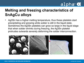 Effect of Silver in Common Pb-Free Solder Alloys | PDF
