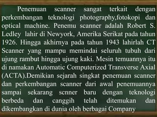 sejarah printer dan scanner | PPTX