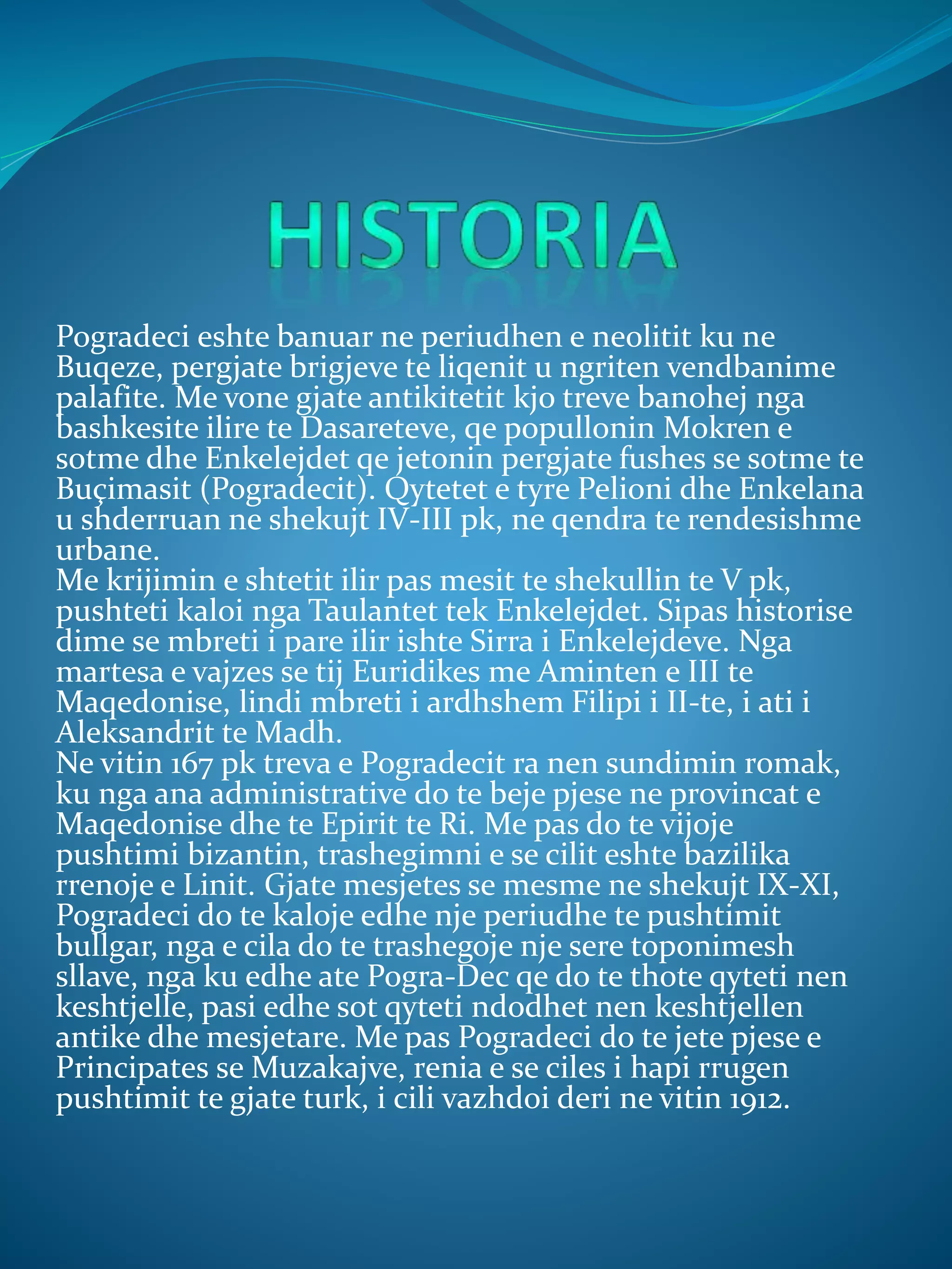 Pogradeci | PPTX