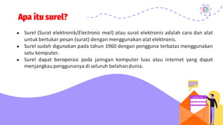 pelajaran tik tentang surel atau email smp | PDF