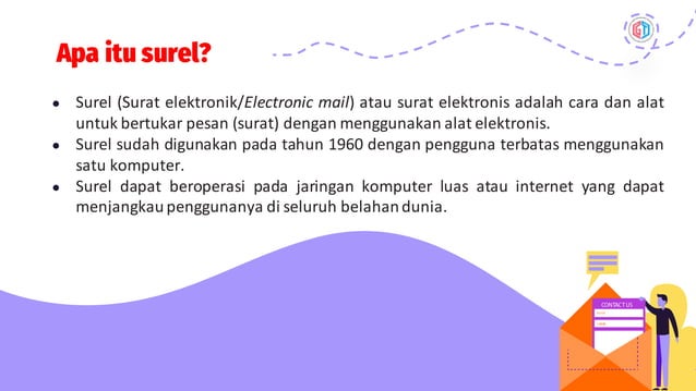 pelajaran tik tentang surel atau email smp | PPT