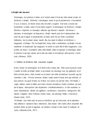 Siguria e femijeve ne internet | PDF