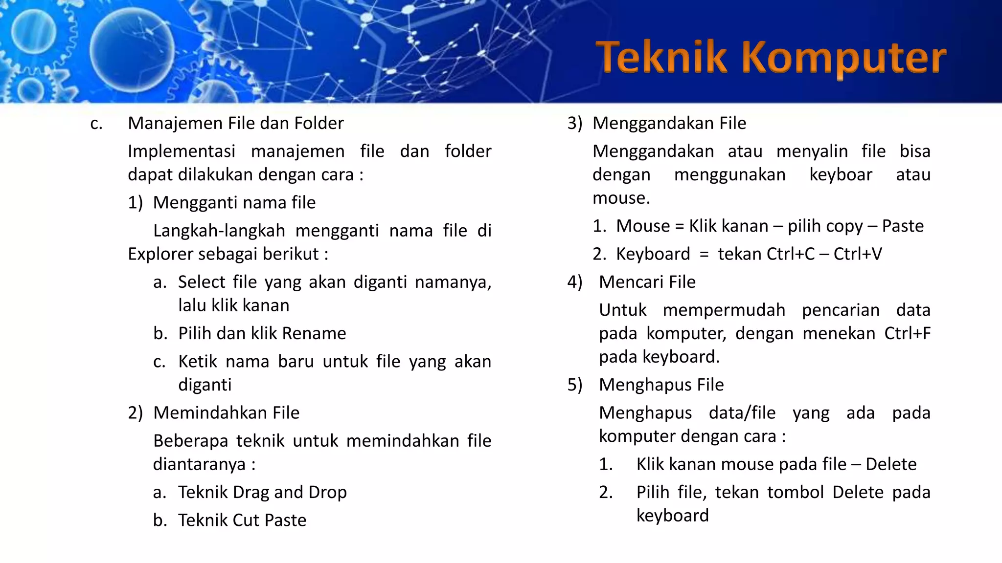 Informatika_Teknik Komputer_Manajemen File | PPTX