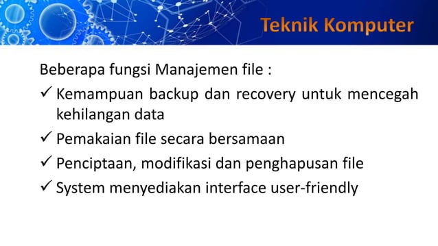 Informatika_Teknik Komputer_Manajemen File | PPT