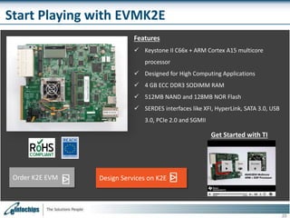 Ti k2 e for mission critical applications | PDF