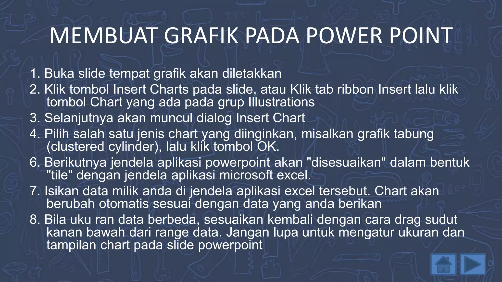 PPT TIK : TABEL, GRAFIK, DAN DIAGRAM | PPTX