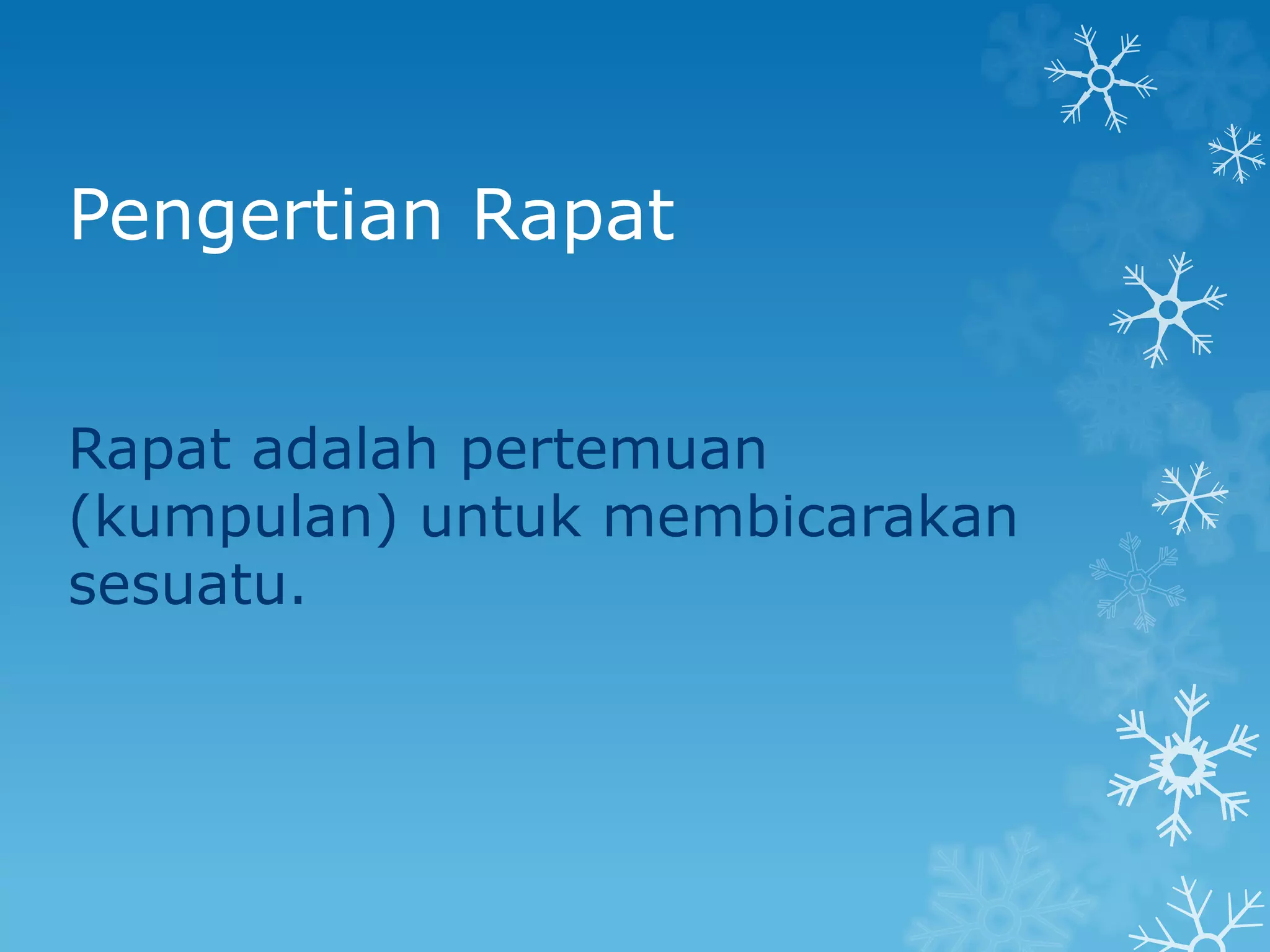 PERSIAPAN RAPAT | PPTX