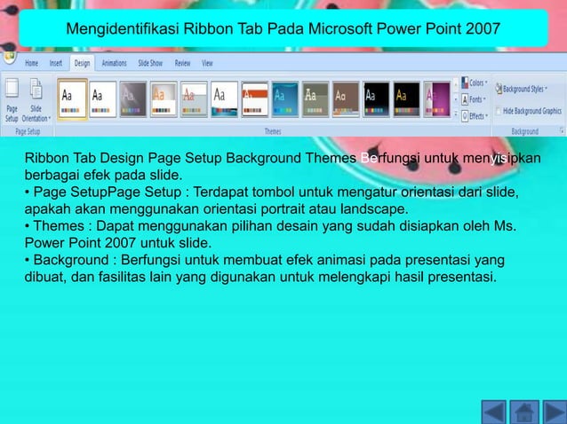 TIK BAB 1 - Mengenal Program Pengolah Presentasi Ms. PowerPoint 2007 | PPT