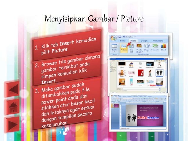 Materi TIK Microsoft Power Point 2007 Bab 2 | PPT