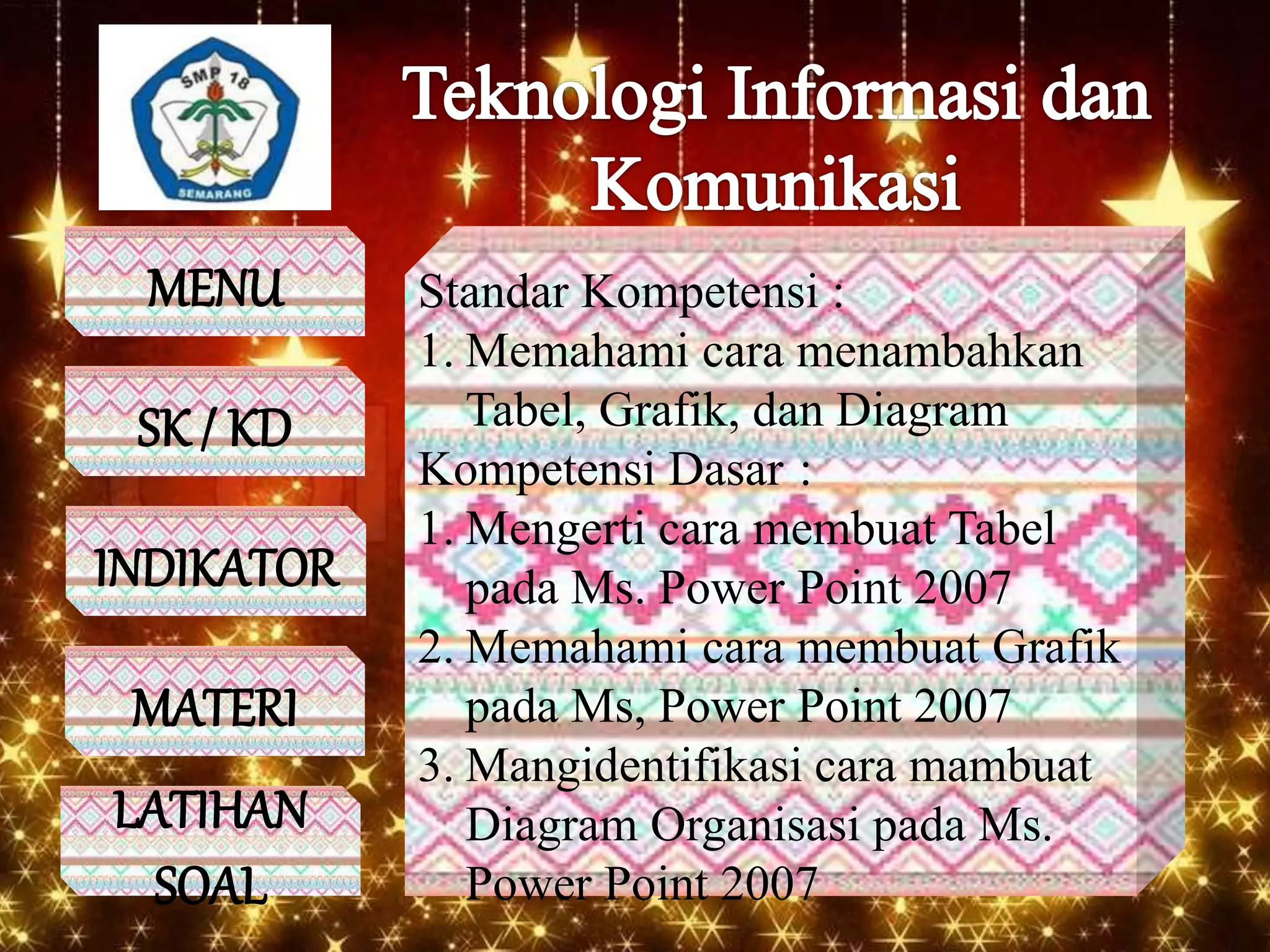 Bab 3 Menambahkan Tabel, Grafik, dan Diagram pada Microsoft Office ...