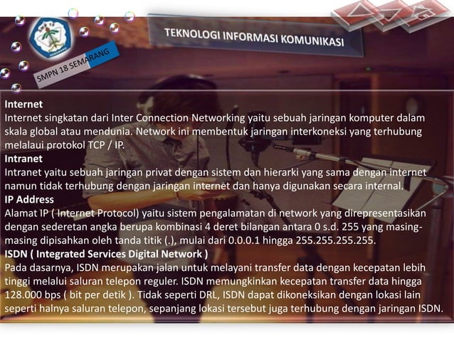 Mengenal Internet dan Intranet | PPTX