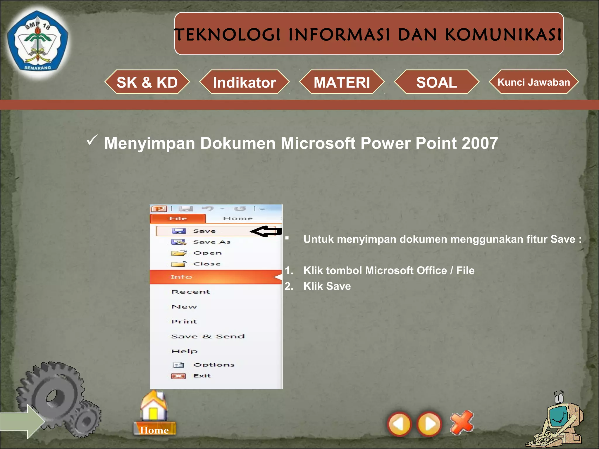 Materi TIK kelas 9 semester 1 | PPT