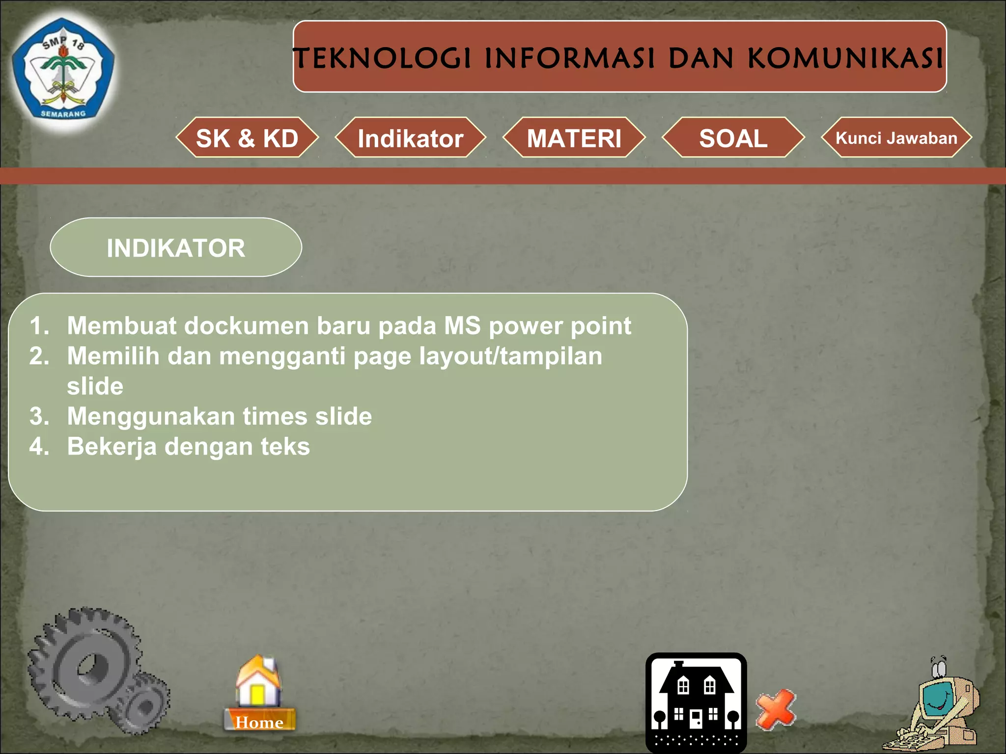 Materi TIK kelas 9 semester 1 | PPT