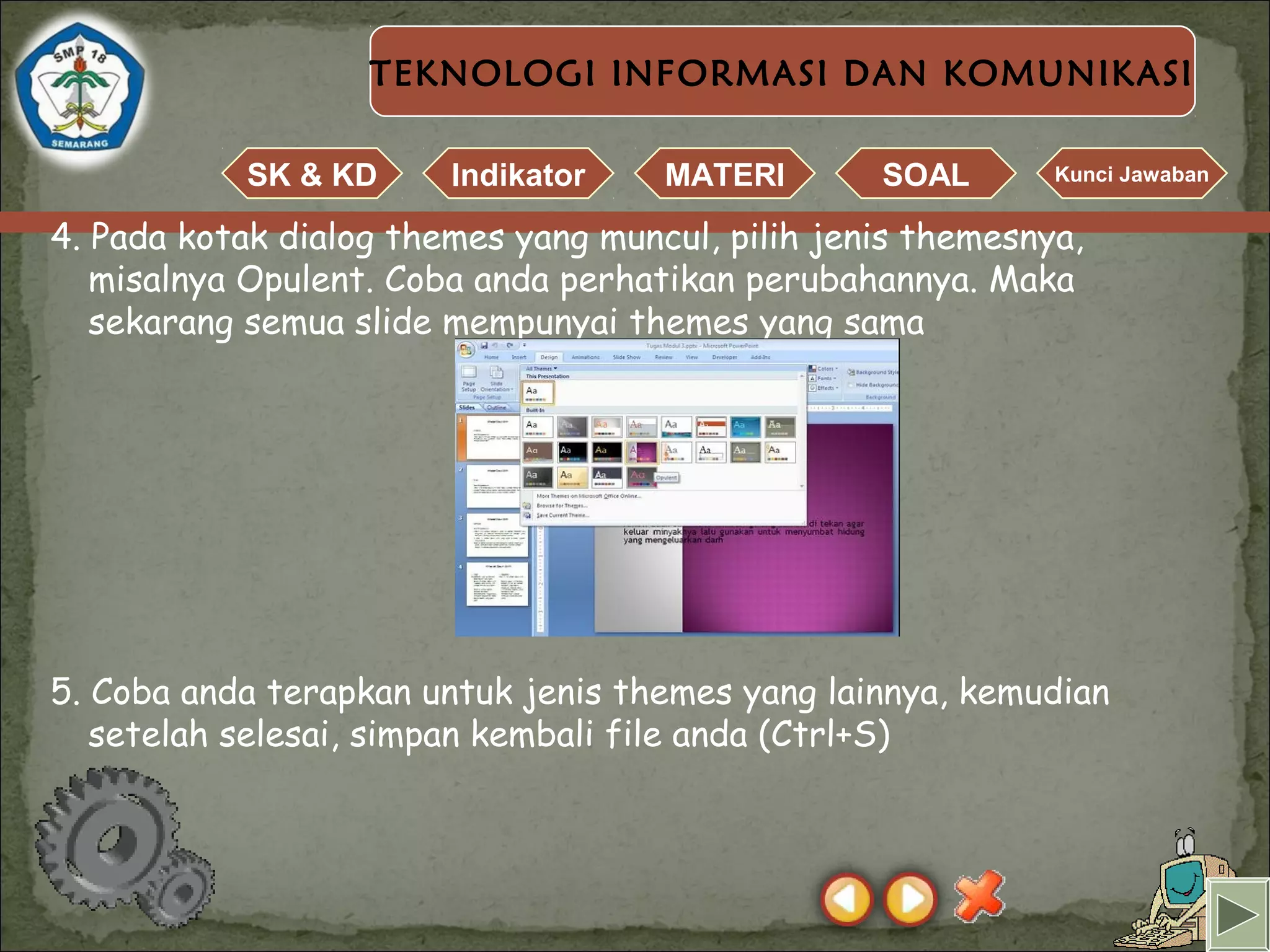 Materi TIK kelas 9 semester 1 | PPT