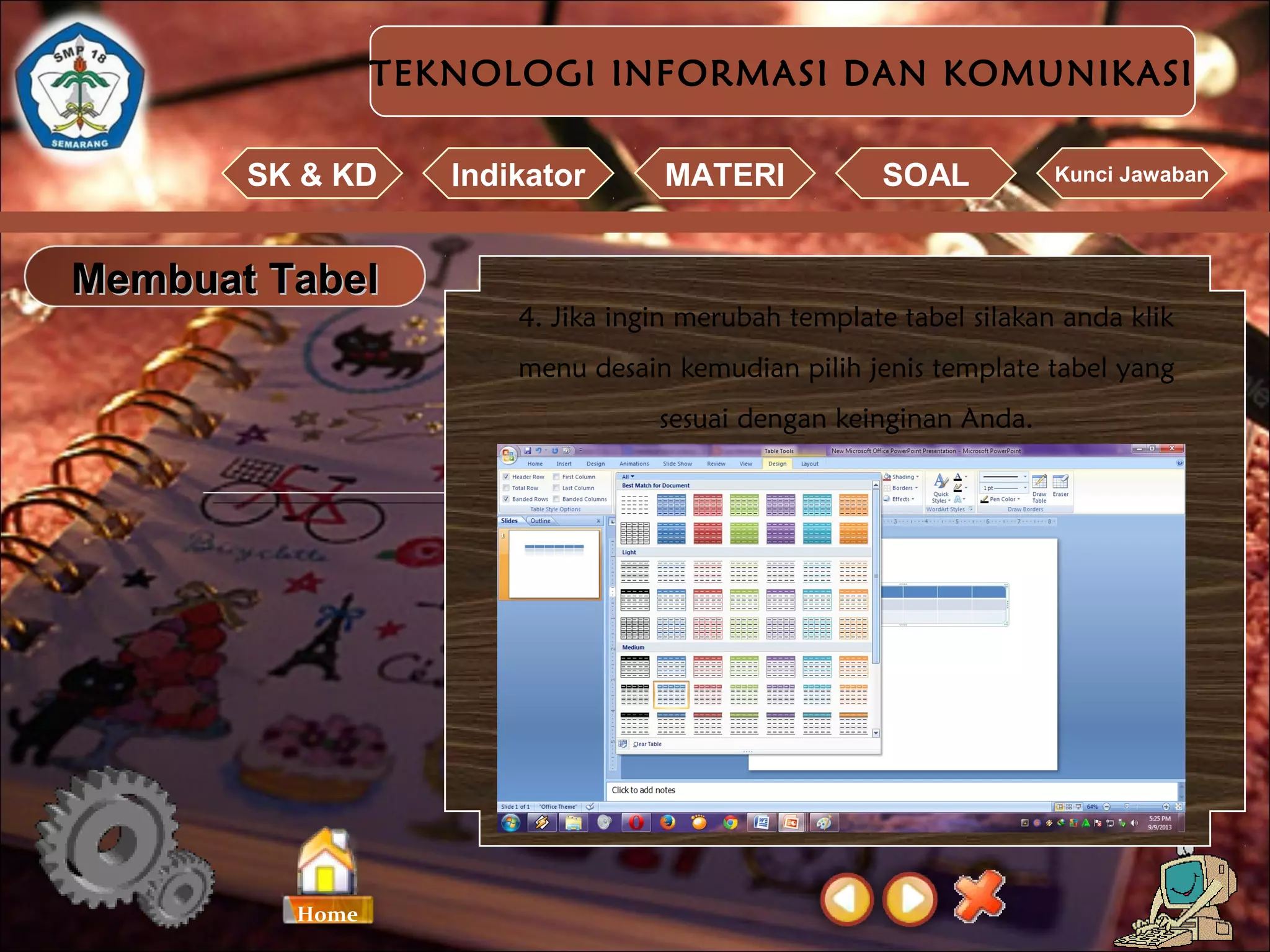 Materi TIK kelas 9 semester 1 | PPT