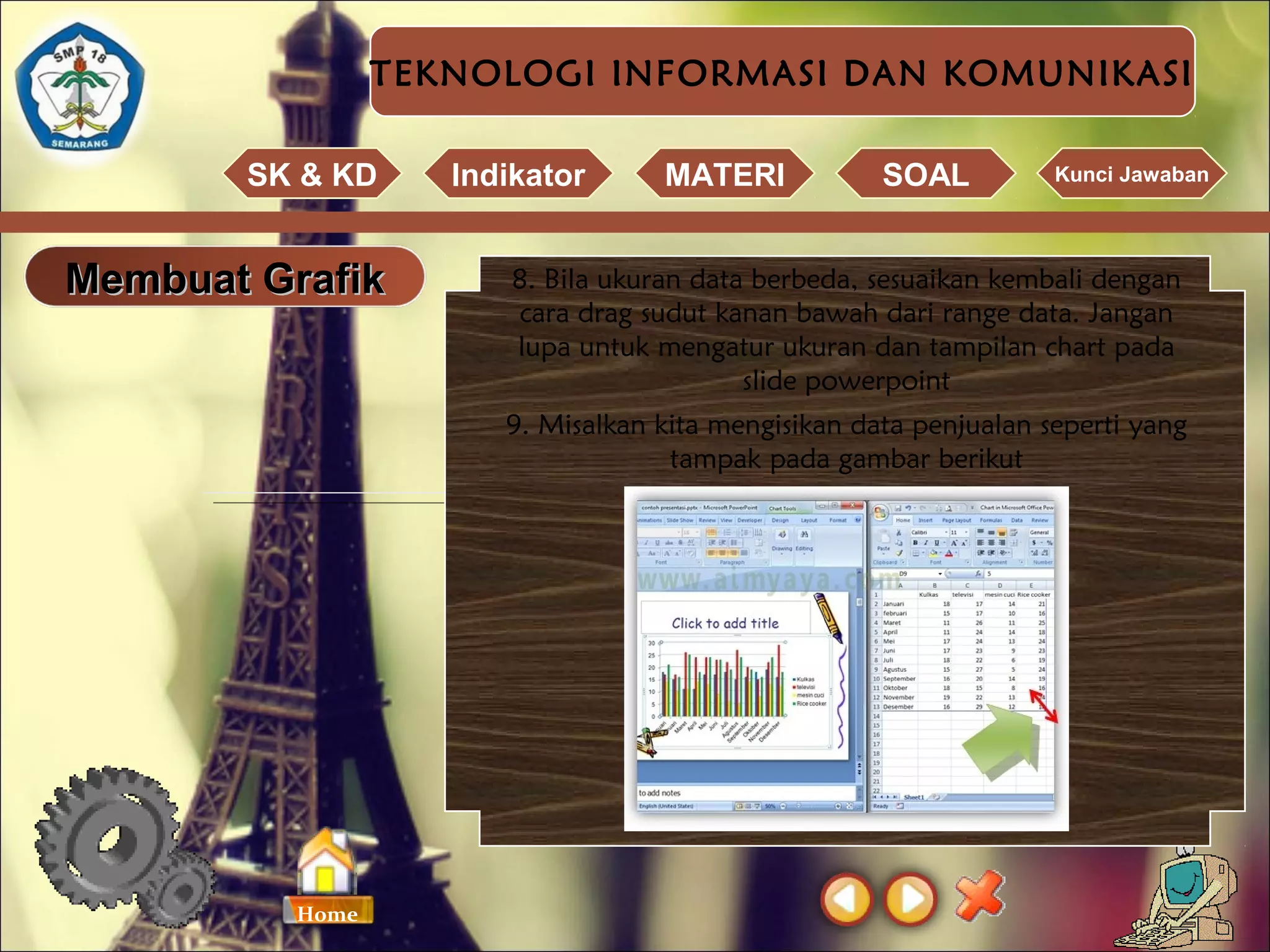 Materi TIK kelas 9 semester 1 | PPT