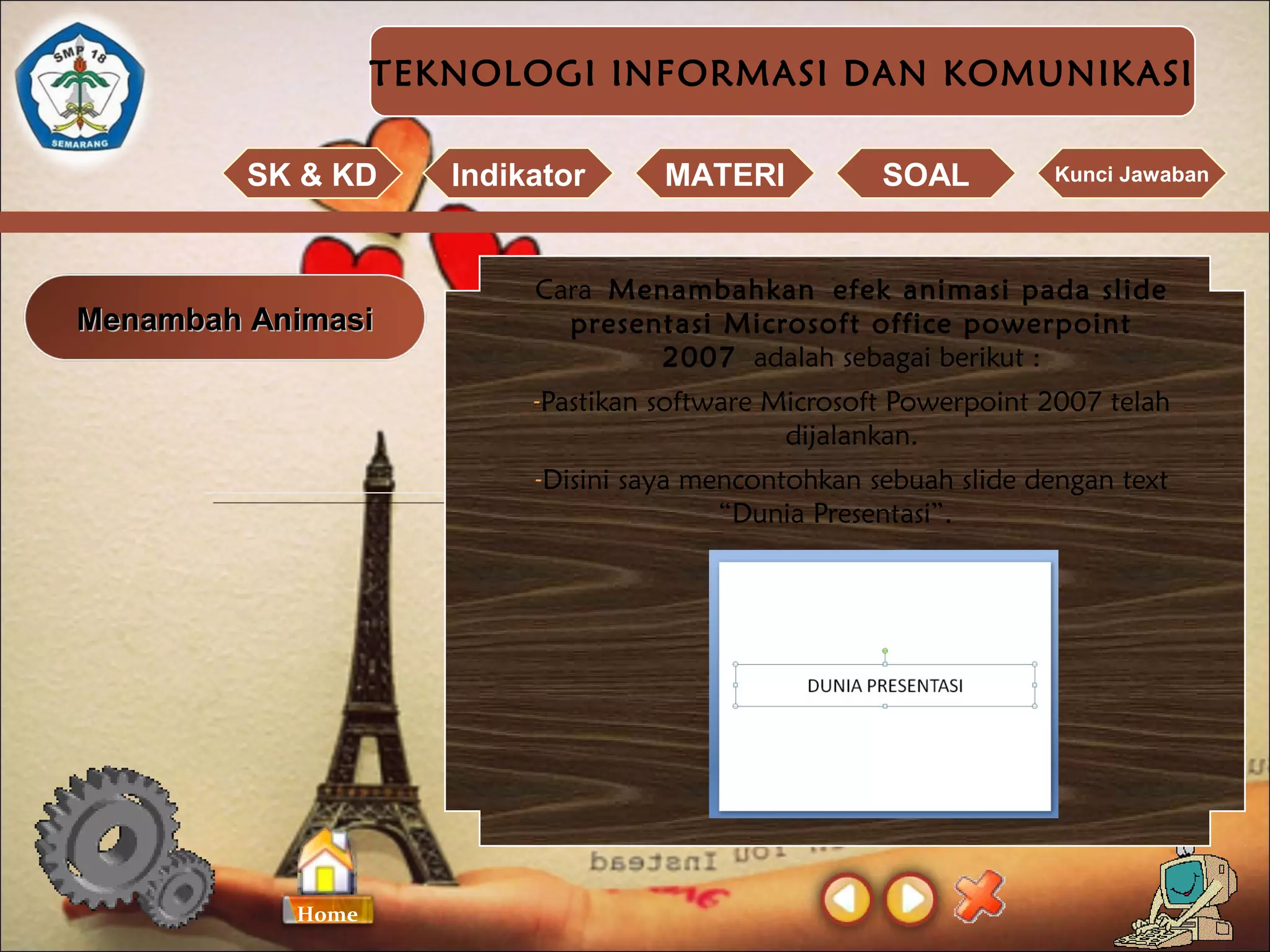 Materi TIK kelas 9 semester 1 | PPT