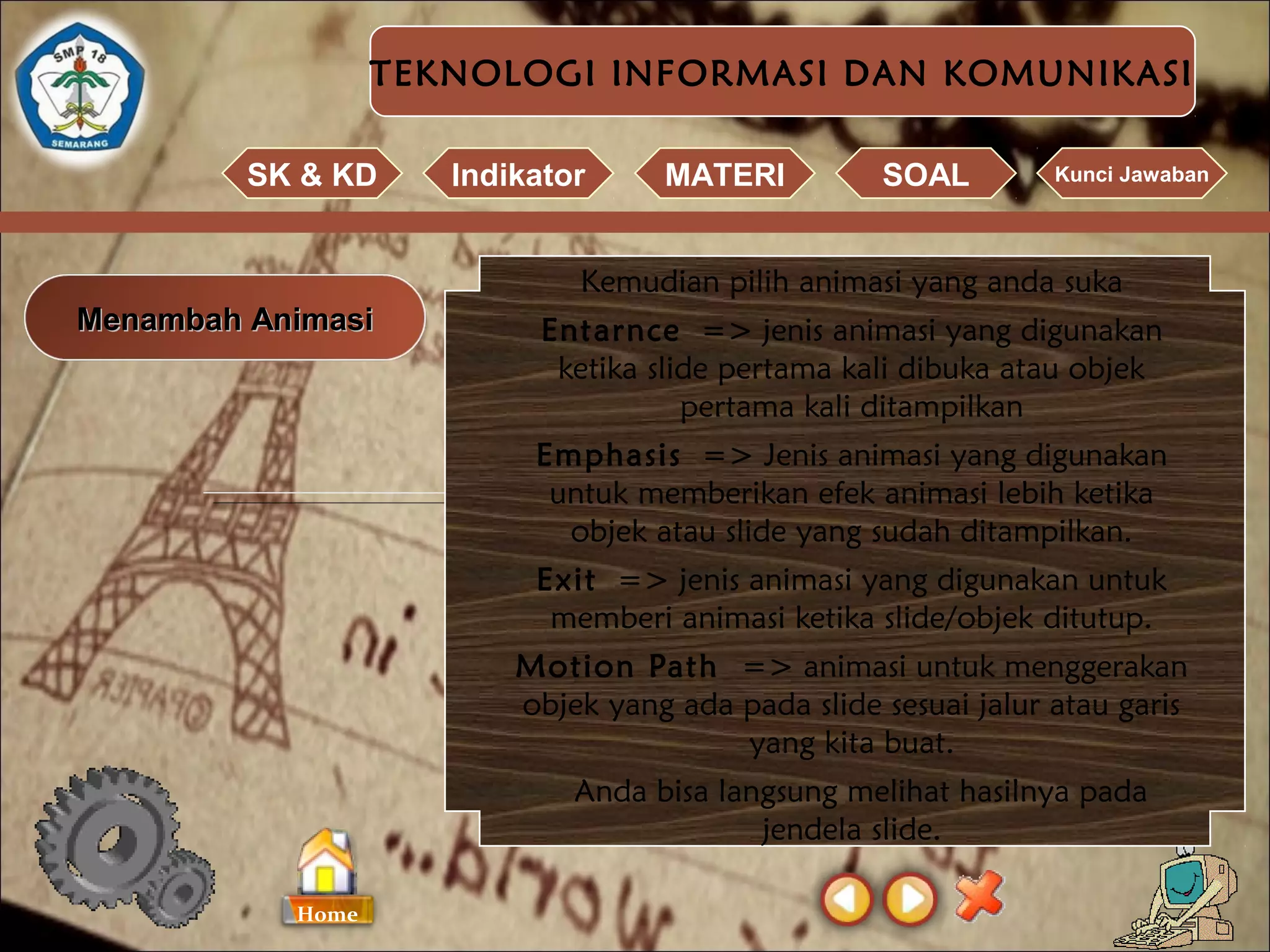 Materi TIK kelas 9 semester 1 | PPT