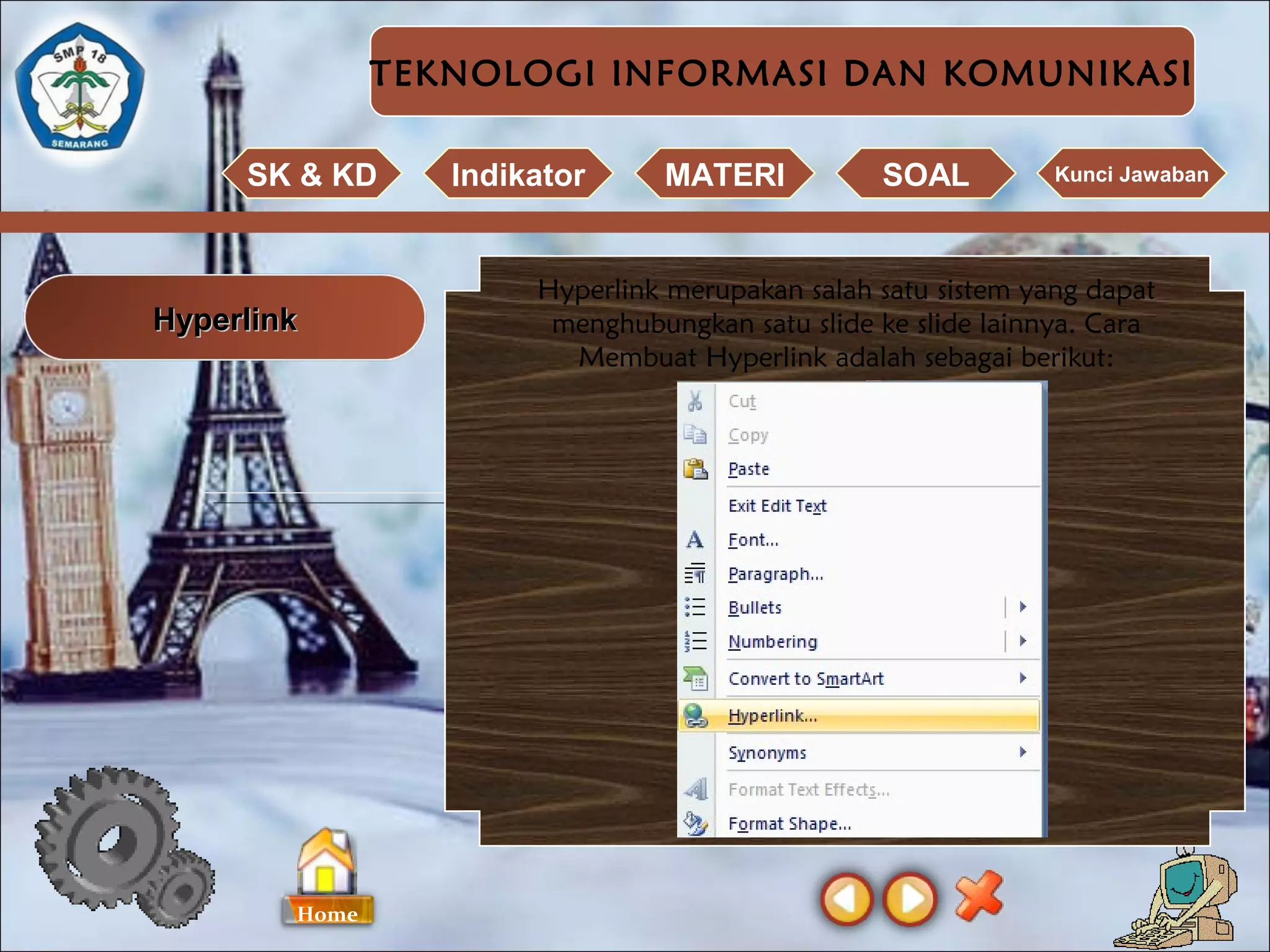 Materi TIK kelas 9 semester 1 | PPT