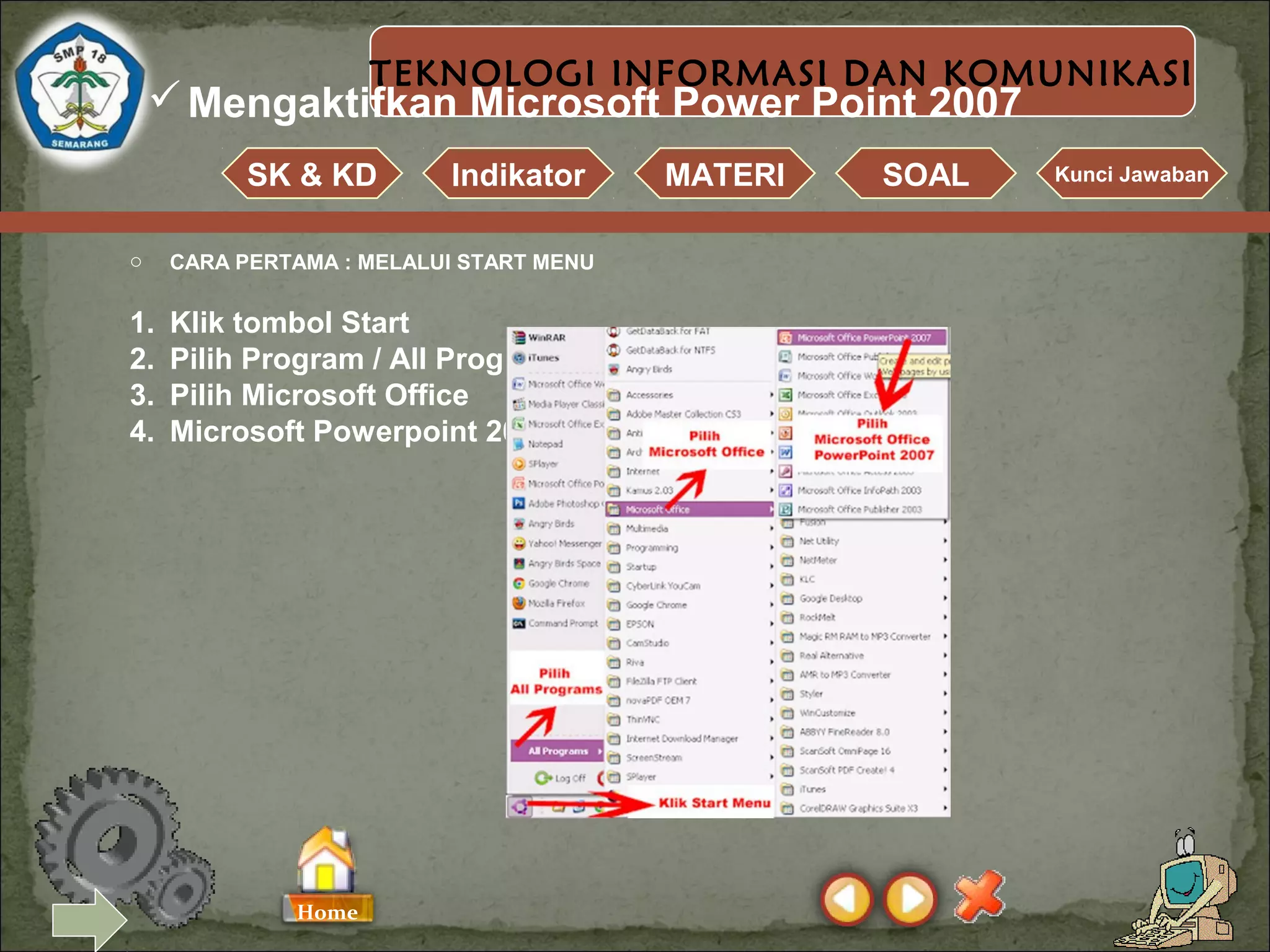 Materi TIK kelas 9 semester 1 | PPT