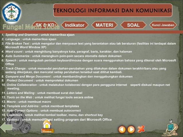 Materi TIK kelas 9 semester 1 | PPT