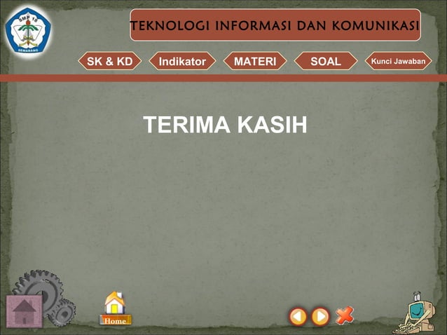 Materi TIK kelas 9 semester 1 | PPT