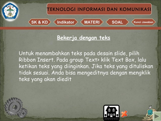 Materi TIK kelas 9 semester 1 | PPT