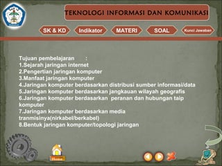 Materi TIK kelas 9 semester 1 | PPT