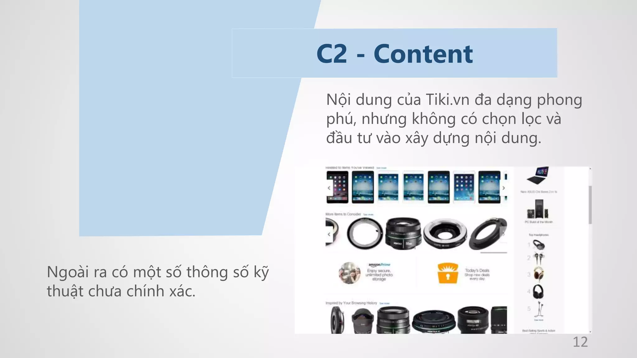 Đánh giá một website TMĐT theo nguyên tắc 7C (Tiki.vn) | PPTX