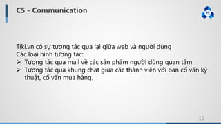 Đánh giá một website TMĐT theo nguyên tắc 7C (Tiki.vn) | PPTX