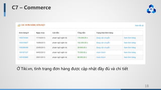 Đánh giá một website TMĐT theo nguyên tắc 7C (Tiki.vn) | PPTX