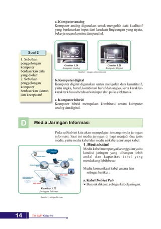 Tik kelas 7. bab 1. teknologi informasi dan komunikasi | PDF