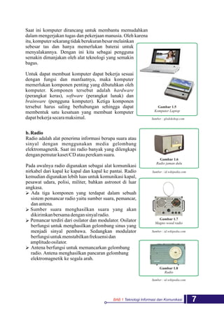 Tik kelas 7. bab 1. teknologi informasi dan komunikasi | PDF