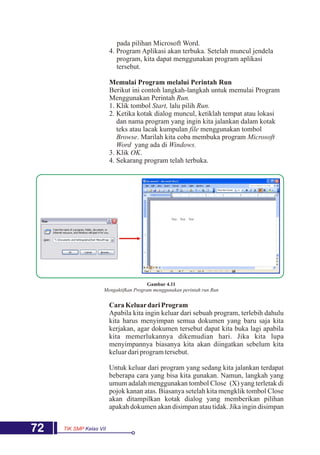 Tik kelas 7. bab 4. sistem operasi windows xp | PDF