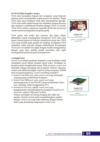 Tik kelas 7. bab 5. perangkat keras (hardware) komputer | PDF